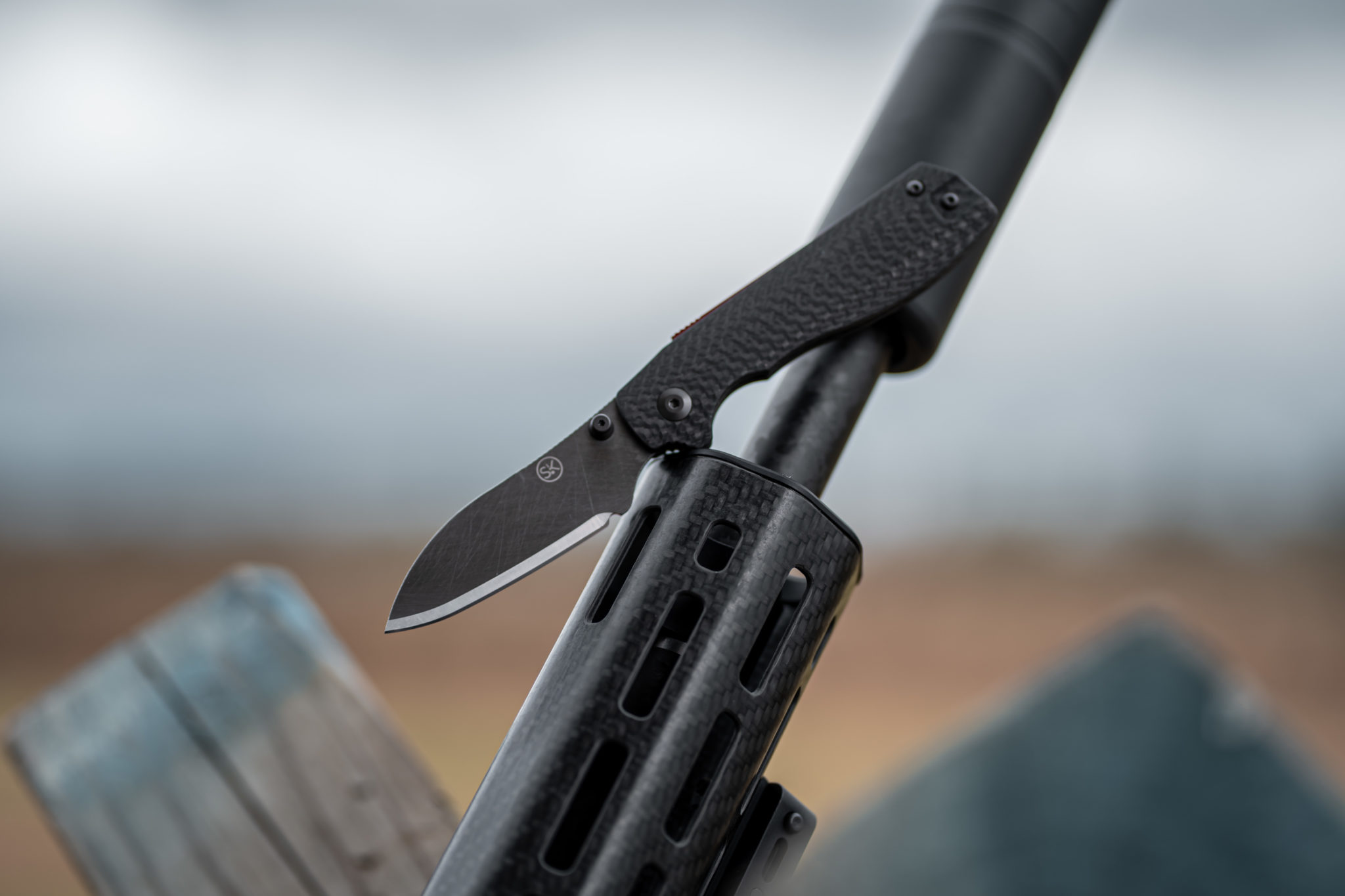 Sandrin Knives Torino Carbon Fiber - Sandrin Knives USA