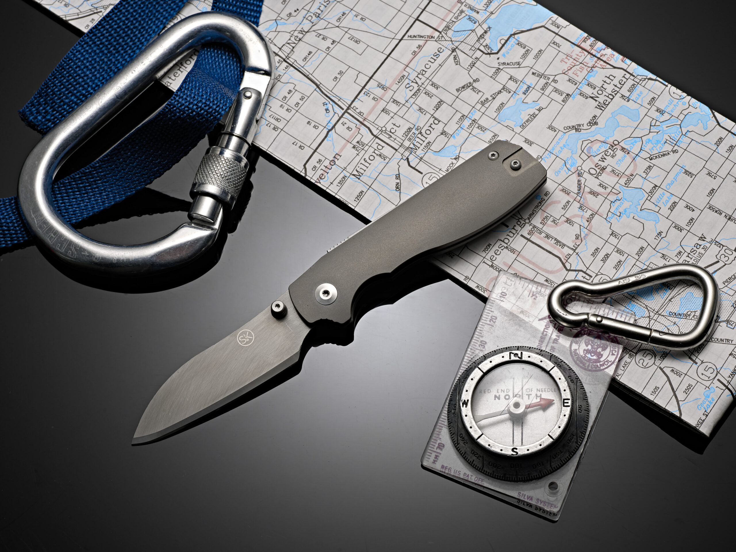 Sandrin Knives Torino Titanium - Sandrin Knives USA